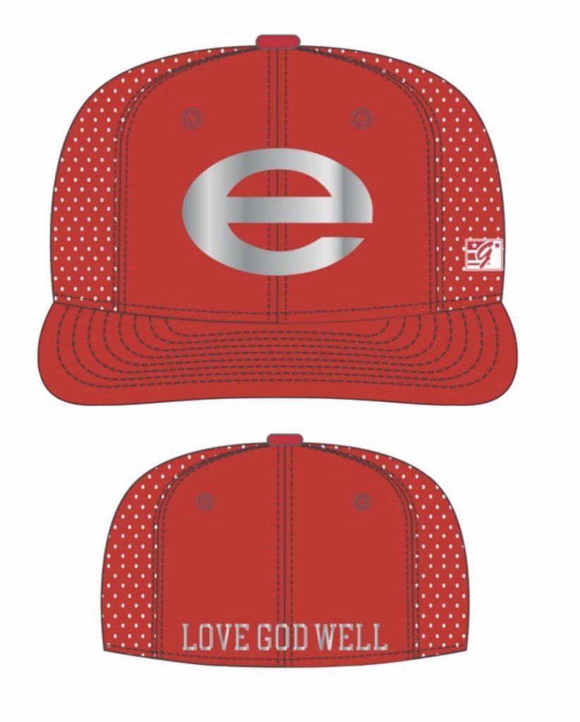 Red Cap with Silver Logo – eVANGEL e gear